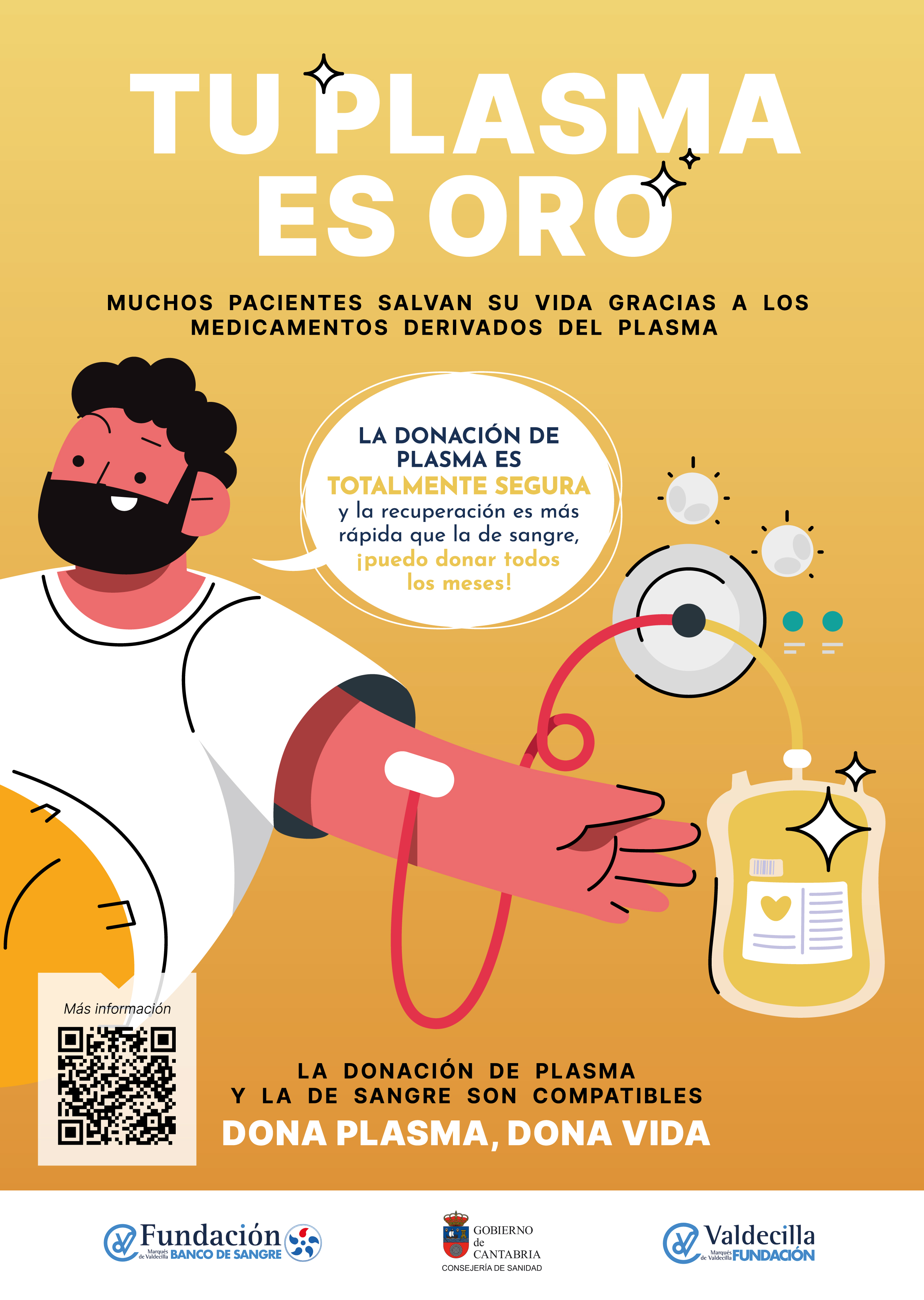 Cantabria llama a la población a donar plasma para alcanzar los 7.000 ...